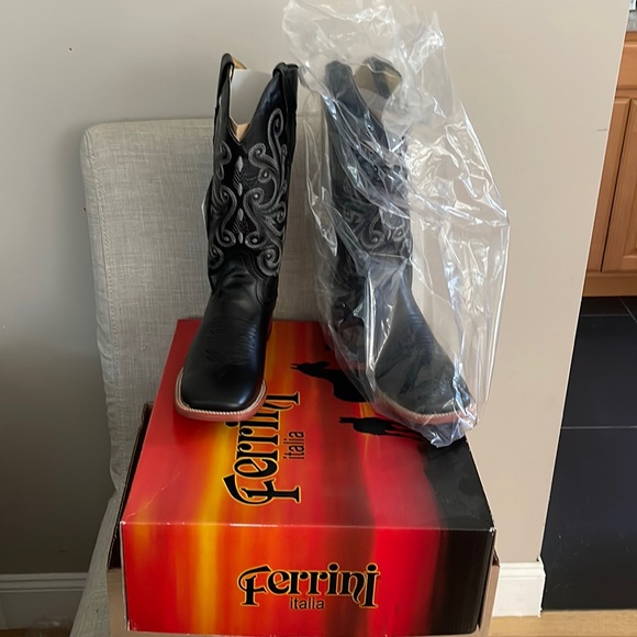 Ferrini | Shoes | Mens Italian Leather Boots Ferrini Italia Never Worn ...